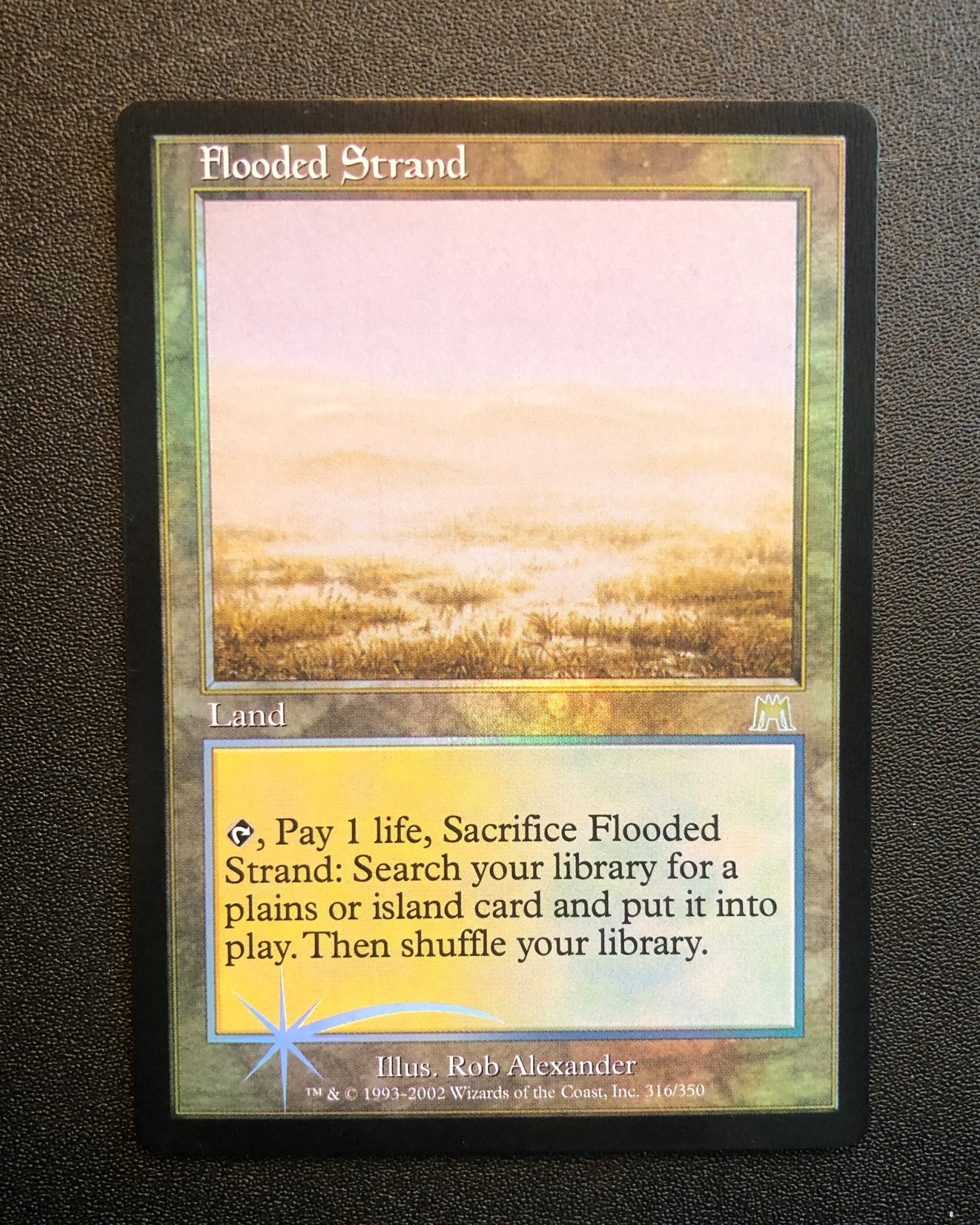 Flooded Strand (FOIL) - MtG Proxy Onslaught - Proxy MTG