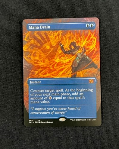 Mana Drain (Borderless) – MTG Proxy Double Masters 2022 – Proxy MTG